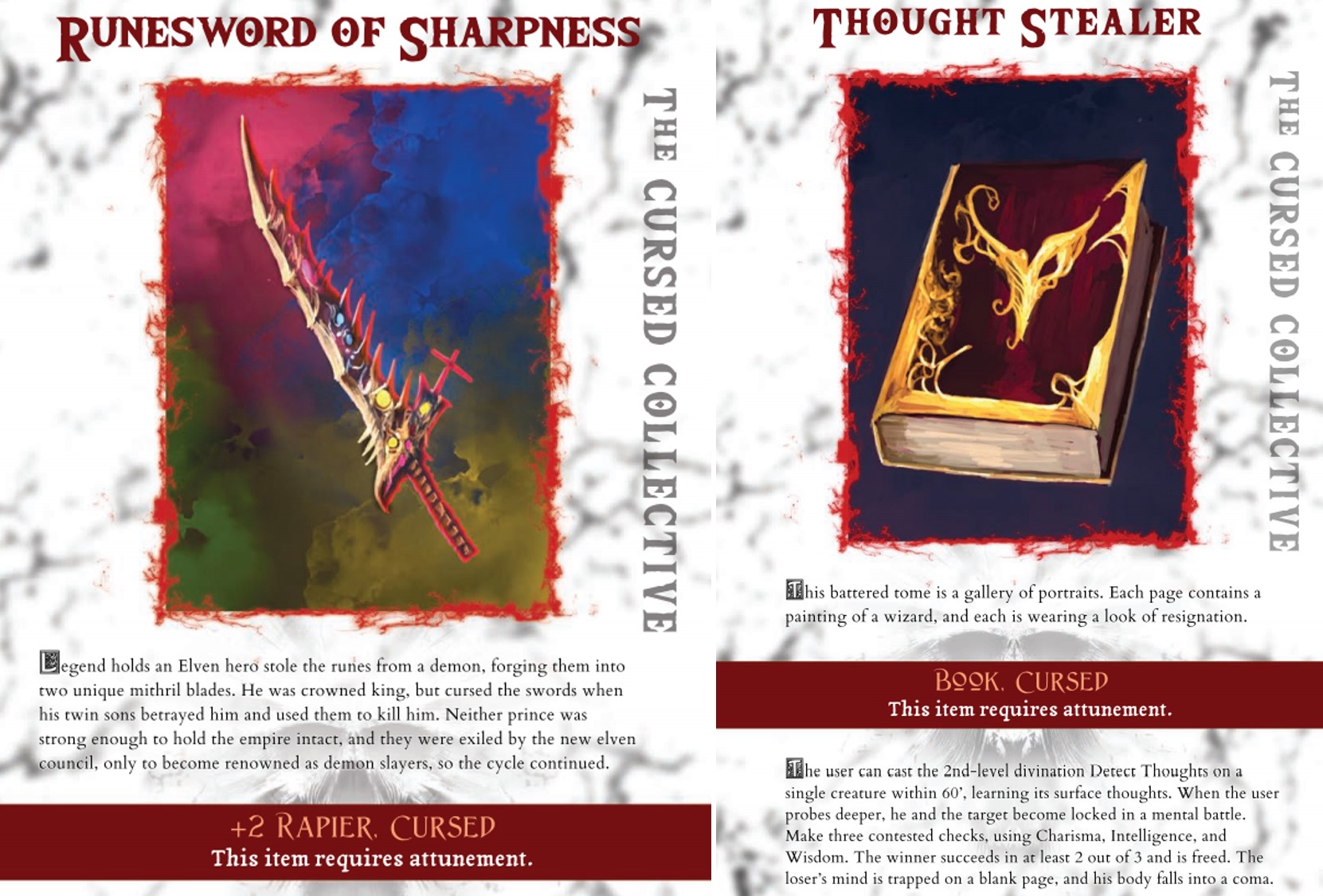 Tome of Magical Mystery & Cursed Collective (D&D 5e) | Dad's Gaming ...